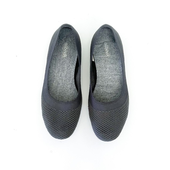 allbirds | Shoes | Allbirdswomens Tree Breezers Ballet Flats Gray ...